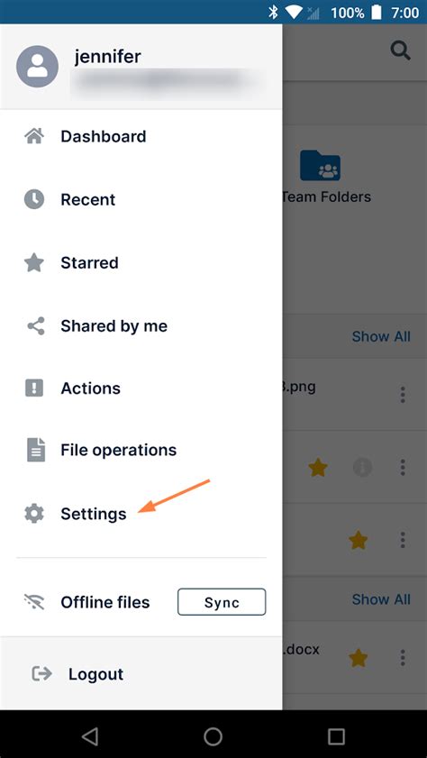 Android Settings For Filecloud Filecloud Docs Online