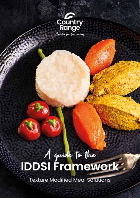 Country Range Guide To The Iddsi Framework