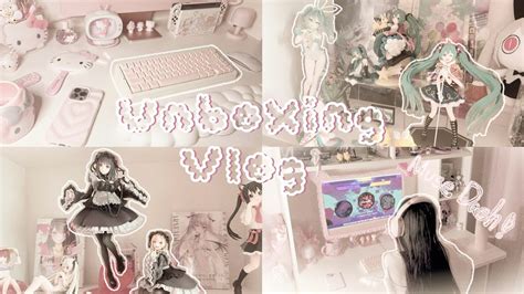 Game Vlog · 히키코모리의 언박싱하고 게임하는 일상 ᯓ★ 펀키스 Fl Esports Geo65 키타가와