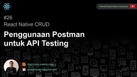 26 Penggunaan Postman Untuk Api Testing Youtube