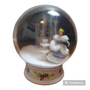 Disney Holiday Jumbo Disney Shopping Princess Cinderella Snow Globe