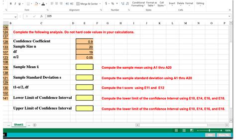 Given The Accompanying Sample Data Use Excels