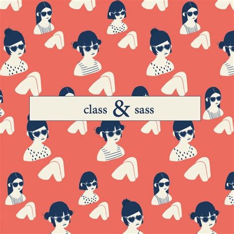 Class And Sass Surface Pattern Design Interesting Art Pattern Wallpaper