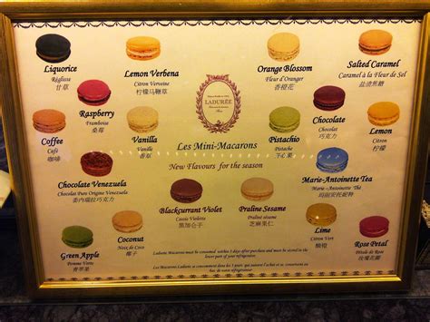 Lizzie As A Mummy Ladurée Singapore Macarons My Pick Of The Best Flavours
