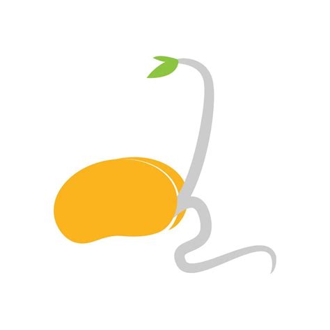 Bean Sprouts Icon Illustration Design 16830864 Vector Art At Vecteezy