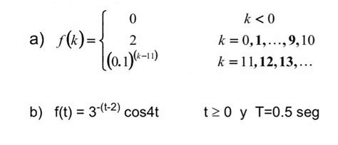 Solved Obtain The Z Transform Of The Following Signals You