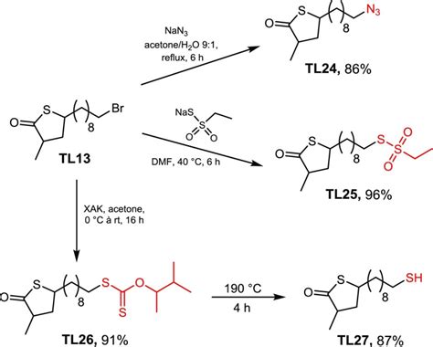 Scope And Limitations Of Xanthate Mediated Synthesis Of Functional γ
