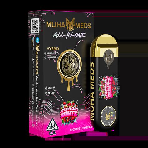 Strawberry Runtz Muha Meds Sweet Premium Vape Cart