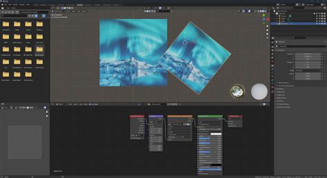 How To Globally Map A Texture Independent From Object Coordinates Modeling Blender