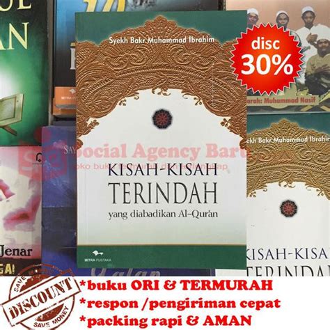 Jual Kisah Kisah Terindah Yang Diabadikan Al Quran Syekh Bakr