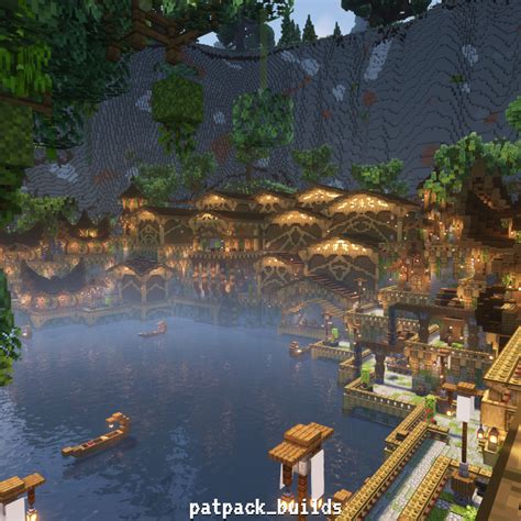 Minecraft Fantasy Village Idea Minecraft Fantasy World Ideas