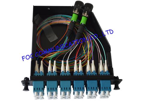 Fiber Optic Patch Panel 24core Mpo Cassette For Telecoms