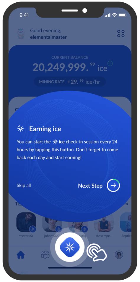 Mining Ice Open Network