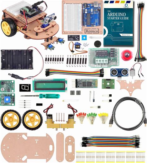 Roinco Multipurpose Starter Kit For Arduino Ide Robotics For Beginners Learn Basic