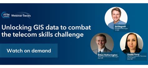 Unlocking Gis Data To Combat The Telecom Skills Challenge