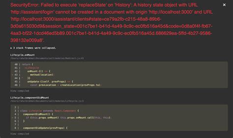 Getting A Securityerror When Reloading Screens On Reactkeycloak With Keycloak Js Plugin · Issue