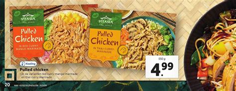 Pulled Chicken Aanbieding Bij Lidl