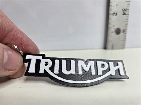 Triumph Keychain And Ornament Etsy