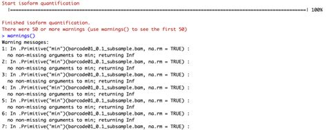Warnings When Using Multiple Bam Files · Issue 206 · Goekelabbambu · Github