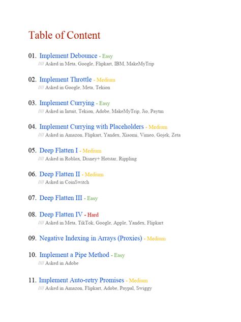 One Stop Javascript Interview Preview Download Free Pdf Computing