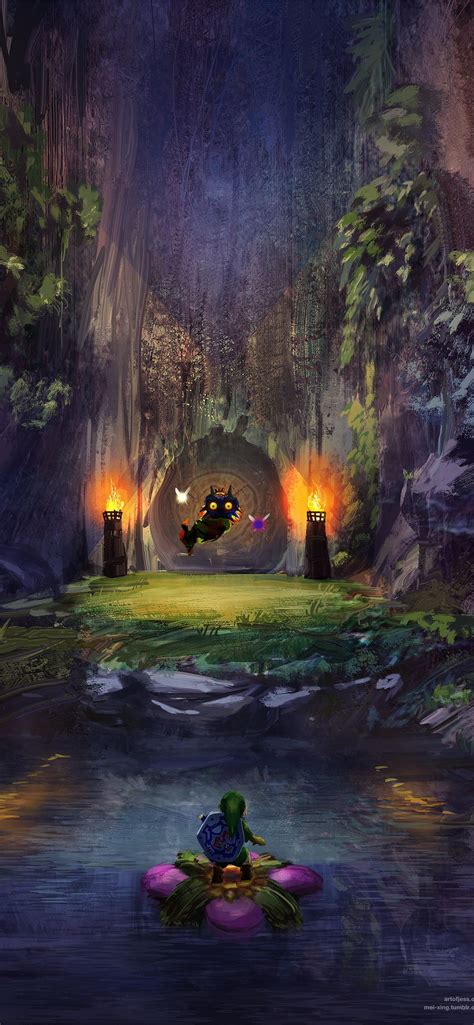 The Legend Of Zelda Ocarina Of Time Iphone Wallpapers Free Download