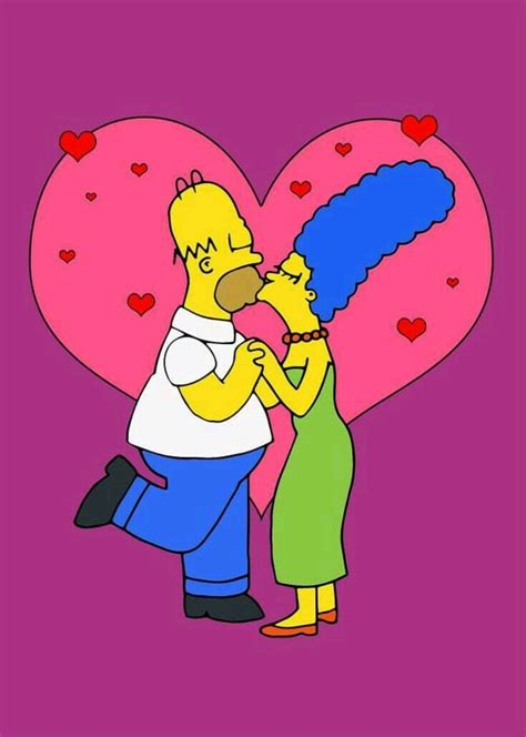 Pin By Pao On Amor Simpsons Drawings Simpsons Art Homer And Marge
