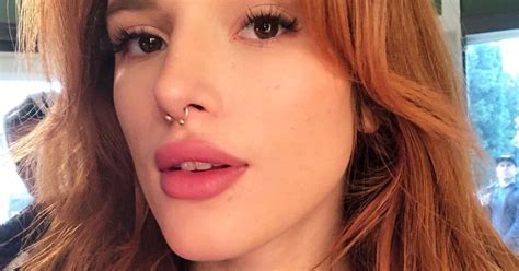 Bella Thorne Debuts Neon Red Hair Teen Vogue