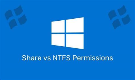 Share Vs Ntfs Permissions Itgeared