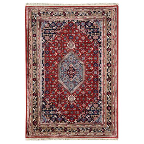 Indo Hand Knotted Bidjar Wool Rug 67 X 910 Herat Oriental Rugs
