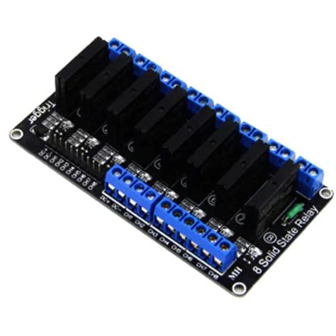 Solid State Relais Module 5v 8 Kanaals Omron G3mb 202p Otronic