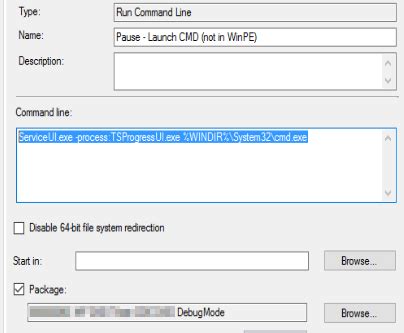 Task Sequence Message Pause With No Package GARYTOWN ConfigMgr Blog