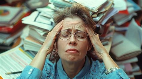 Free Overwhelmed By Work Image Overwhelmed Businesswoman Paperwork