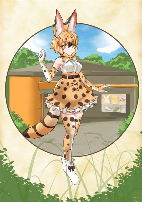 Serval Kemono Friends Drawn By Kawanamieito Danbooru