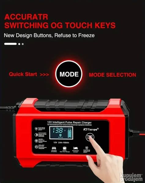 Punjac Za Akumulator 12v 6a Pametni Punjac Kupujemprodajem