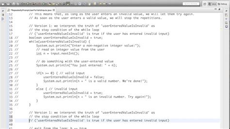 Cse114 Tutorial Repeatedly Prompt For Valid Values Youtube