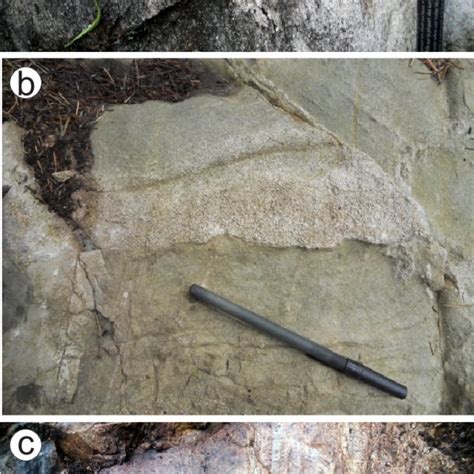 Figure Gs 5 4 Outcrop Photographs Of Lapilli Tuff And Wacke And Their Download Scientific