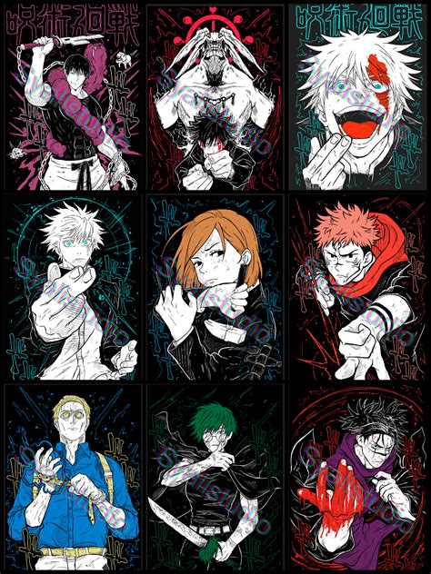 Collection Of Jujutsu Kaisen Designs By Syalisstudio On Deviantart