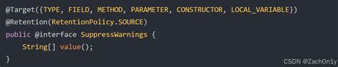 Java 入门指南：注解（annotation）java Annotation Csdn博客