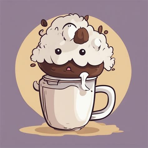 Premium Ai Image Milkshake Sticker