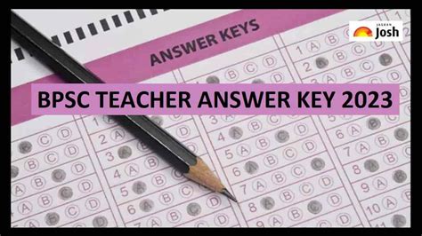BPSC Teacher Final Answer Key 2023 Released On Bpsc Bih Nic In Download Bihar TRE PDF Here
