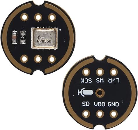 Thesg 5pcs Inmp441 Omnidirectional Microphone Module I2s Interface Mems High Precision Low Power