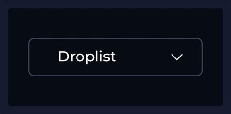 Premium Vector Normal Drop Down List Ui Element Template
