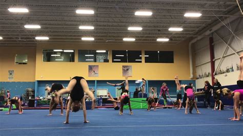 Gymnastics Metabolic Example 3 Tumble HS Sprints YouTube