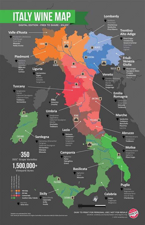 Map Of Italian Wine Regions Artofit