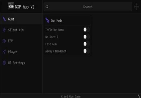 Weird Gun Game Script Inf Ammo Norecoil Silent Aim Roblox Scripter
