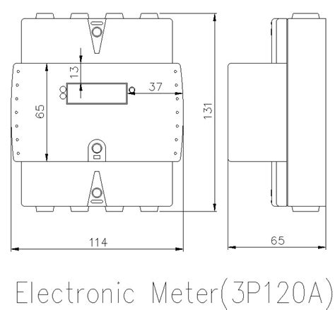 Electronic Meter Design In Detail Autocad 2d Drawing Cad File Dwg File