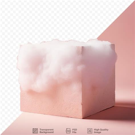 Premium Psd Foam Box Photographed In A Studio