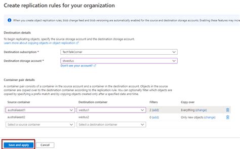 Azure Storage Object Replication David Alzamendi