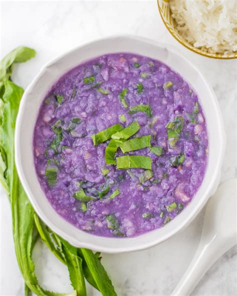 Canh Khoai Mỡ • Purple Yam Soup Mm Bon Appétit