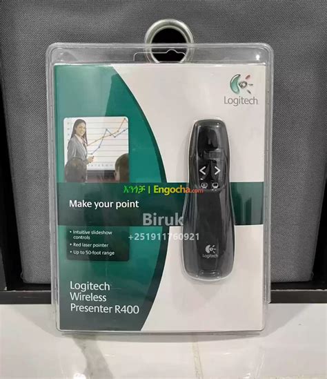 Logitech R400 Wireless Presenter Red Laser Pointer For Sale And Price In Ethiopia